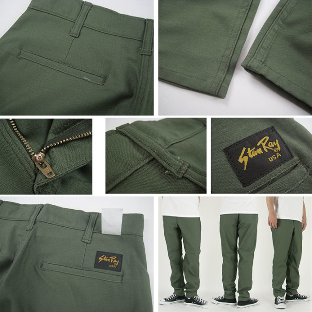 Stan Ray リラックステーパード チノパン EASY CHINO -JOE-