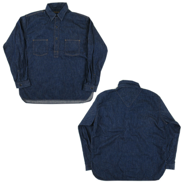 FULLCOUNT フルカウント デニム プルオーバー シャツ 4083 -JOE-