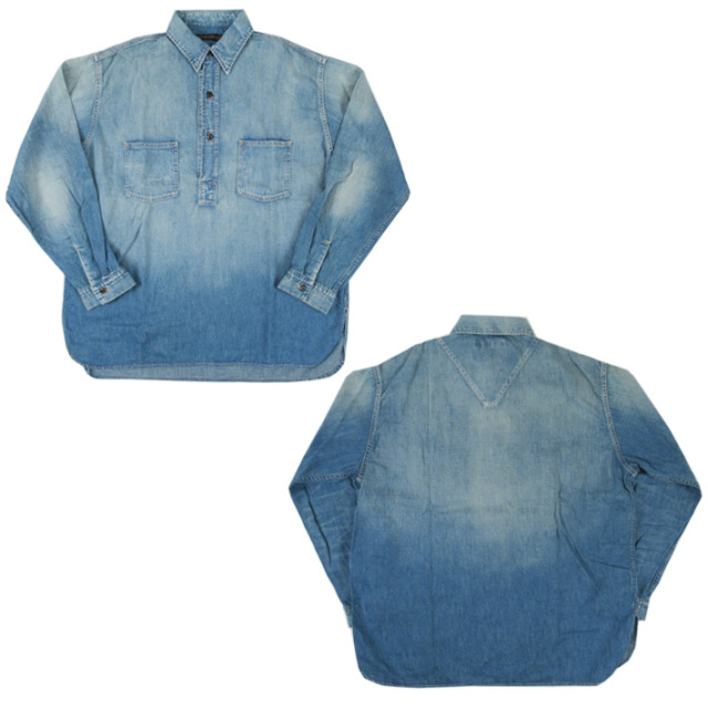 FULLCOUNT フルカウント デニム プルオーバー シャツ 4083HW -JOE-