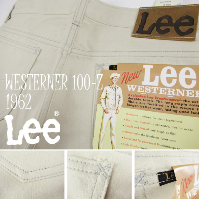 Lee WESTERNER 100-Z 1962 lm6200-51 -JOE-