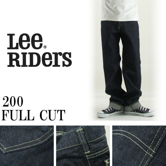Lee AMERICAN RIDERS 200 FULL CUT フルカット ジーンズ LM8200-500 -JOE-