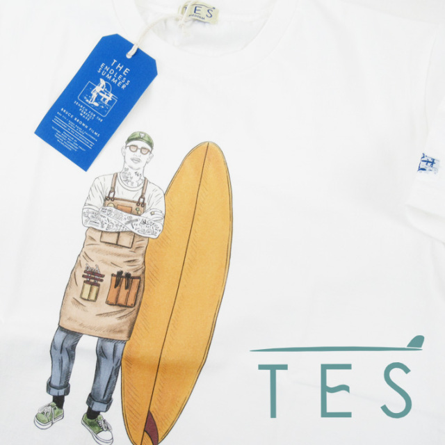 TES エンドレスサマー サーフ Tシャツ TES MALIBU STAR TEE FH-23574321 【半袖Tシャツ】 【メール便可 ...