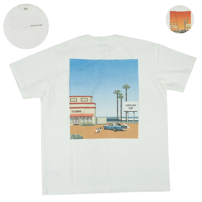 TES エンドレスサマー サーフ Tシャツ MOTEL PUTS THE SURF-DINNER TEE NV-1574329 【半袖Tシャツ ...