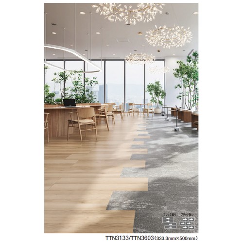 東リ 置敷きタイル ルースレイ50NW-EX 166.7mm×1000mm ケース売り(12枚入) | 激安特価販売 看板材料.COM