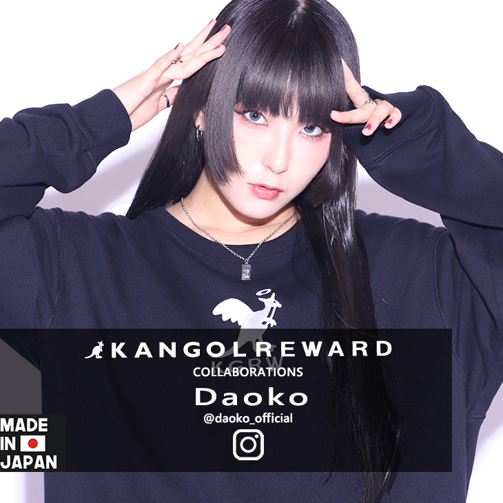Daoko×KANGOL REWARD コラボネックレス