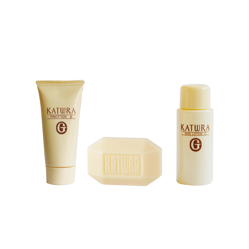 【カツウラ化粧品】サボンG、フローテG、スキンローションG、インボークW