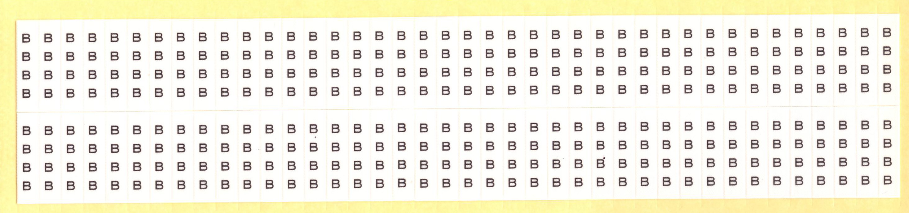 ワイヤーマークKTD-100（英大文字） 株式会社ケー・シー・シー・商会ネットショップ