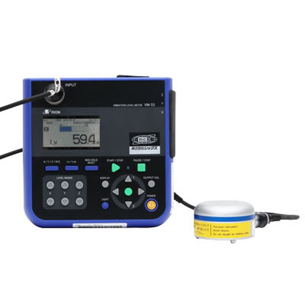 【レンタル】リオン 振動レベル計(検定付)VM-55EX 計測器ランド
