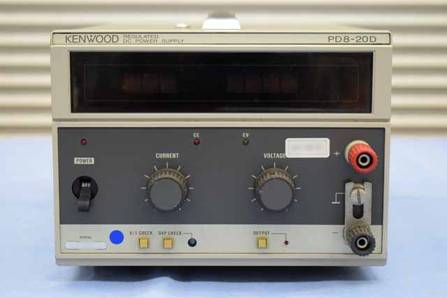 中古 ケンウッド テクシオ 直流安定化電源 Pd8 20d 管理番号:ukk 08781 計測器ランド