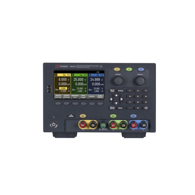 【お問合せ商品】Keysight 160 Wトリプル出力電源（6 V/10 A、25 V/2 A、25 V/2 A） E36313A 計測器ランド