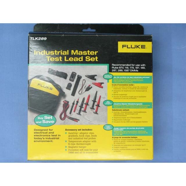 Fluke 工業マスター・テスト・リード・セット Fluke TLK289 計測器ランド