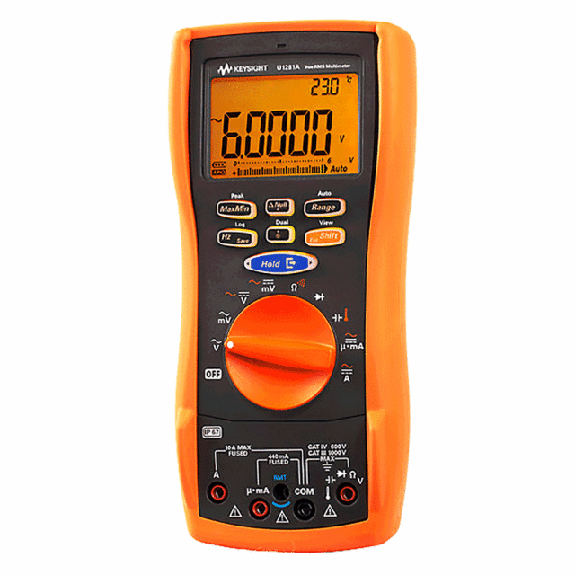 【お問合せ商品】Keysight ハンドヘルド・デジタルマルチメータ 4.5桁 U1281A 計測器ランド