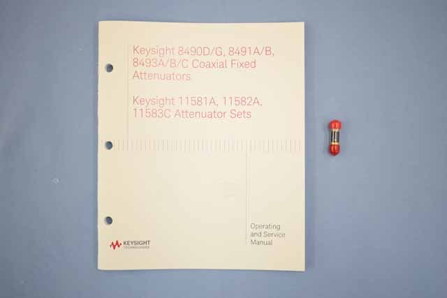 中古 キーサイト 固定アッテネータ 8490D-010 (管理番号：UKK-11319) 計測器ランド