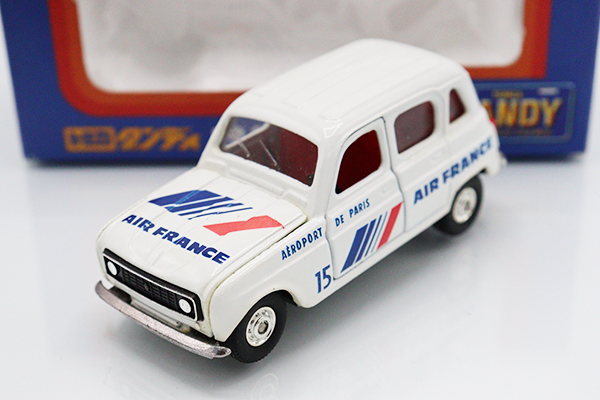 ミニカーショップ ケンボックス ダンディ★F15★ルノー4TL (AIR FRANCE) ※1/43スケール・箱少スレ・日本製・買取品・現状渡しMinicar shop KENBOX TOMICA