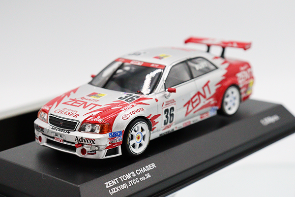 ミニカーショップ ケンボックス 京商★03719B★トヨタZENT TOM'S CHASER(JZX100) JTCC(#36 ...