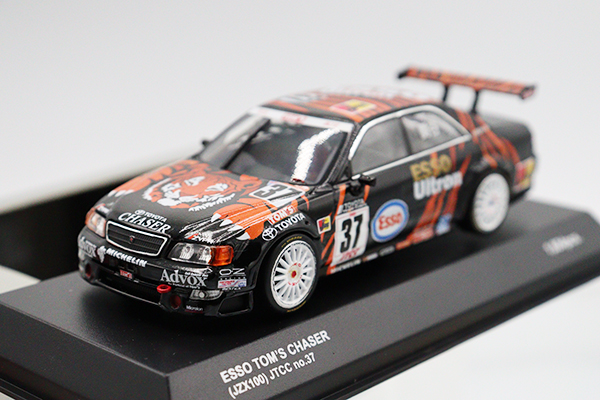 ミニカーショップ ケンボックス 京商★03719C★トヨタESSO TOM'S CHASER (JZX100) JTCC #37 ※1/43 ...
