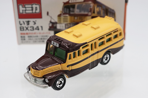 ミニカーショップ ケンボックス トミカ 特注・その他★No.6★いすゞBX341 越後湯沢のボンネットバス ※ミニカーショップイケダ特注・箱少スレ・フタ少破れ・買取品・現状渡しMinicar ...