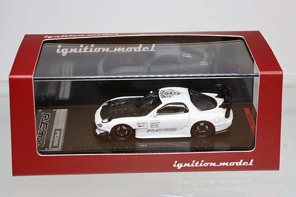 ミニカーショップ ケンボックス ignition model★IG1948★マツダRX-7(FD3S) RE Amemiya White※1/64スケール・新品未開封Minicar shop ...