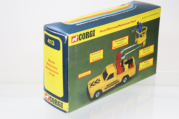 ミニカーショップ ケンボックス 外国モデル★413★マツダB1600 Pick-up Motorway maintenance truck ...