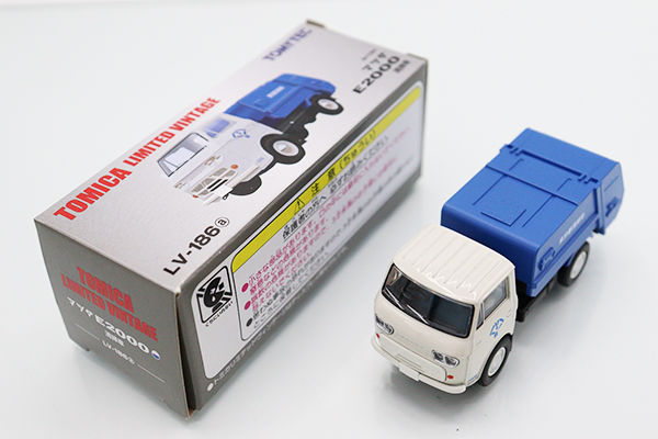 ミニカーショップ ケンボックス トミカリミテッドヴィンテージ★LV-186a★マツダE2000清掃車 ※撮影の為開封・現状渡しMinicar shop KENBOX TOMICA