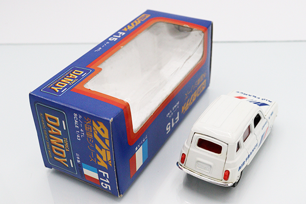 ミニカーショップ ケンボックス ダンディ★F15★ルノー4TL (AIR FRANCE) ※1/43スケール・箱少スレ・日本製・買取品・現状渡しMinicar shop KENBOX TOMICA