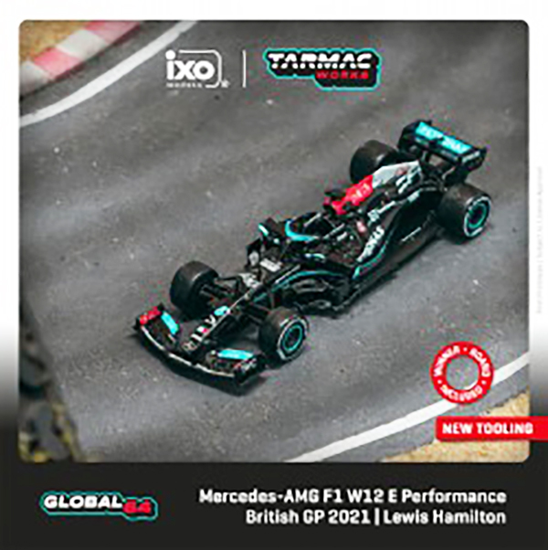 ミニカーショップ ケンボックス TARMAC WORKS★T64G-F037-LH1★メルセデスベンツF1 W12 E Performance Turkish British Grand ...