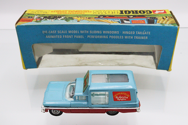 ミニカーショップ ケンボックス CORGI TOYS★511★シボレーインパラ CHIPPERFIELDS PERFORMING ...