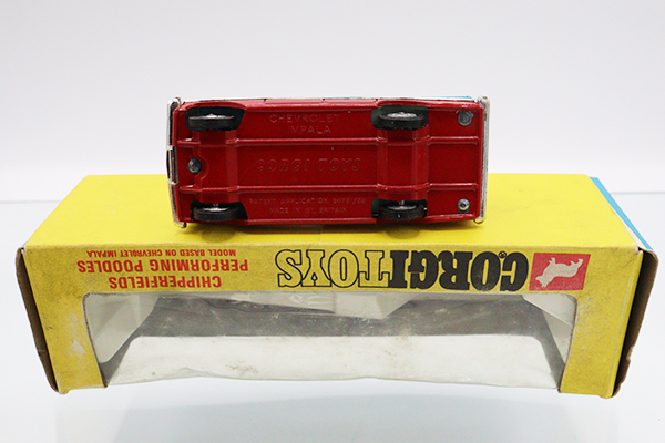 ミニカーショップ ケンボックス CORGI TOYS★511★シボレーインパラ CHIPPERFIELDS PERFORMING ...