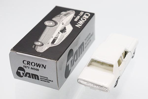 ミニカーショップ ケンボックス トミカ特注（日本製）★★トヨタニュークラウン 1971 MS60(白) ※トヨタ博物館特注・箱ヨレ・買取品 ...