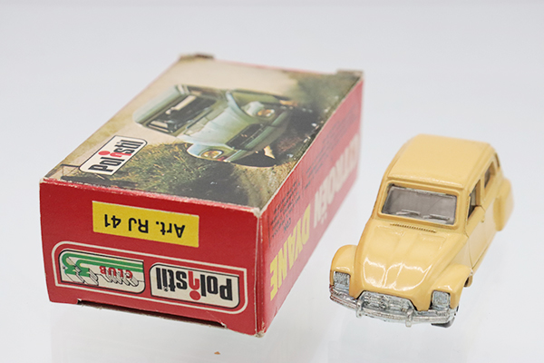 ミニカーショップ ケンボックス POLISTIL★RJ 41★シトロエンDYANE ※ポリスティル・イタリア製・ルーフ汚れ・チップ・箱少スレ ...
