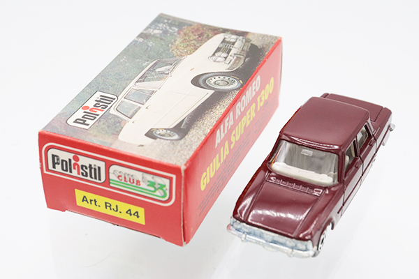ミニカーショップ ケンボックス POLISTIL★RJ 44★アルファロメオGUILIA SUPER 1300 ※ポリスティル・イタリア製 ...