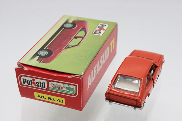 ミニカーショップ ケンボックス POLISTIL★RJ 43★アルファロメオTI ※ポリスティル・イタリア製・レアカラー・チップ・箱少スレ ...