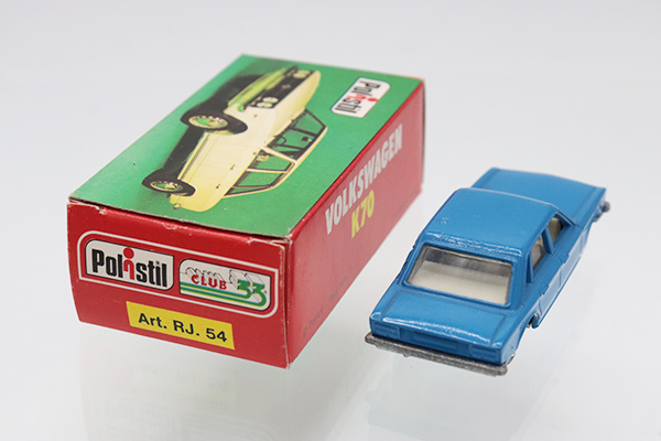 ミニカーショップ ケンボックス POLISTIL★RJ 54★フォルクスワーゲンK70 ※ポリスティル・イタリア製・塗装浮き・箱少スレ・フタ ...