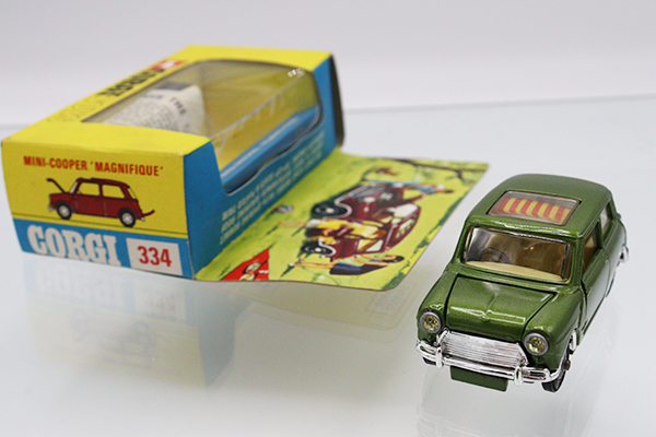 ミニカーショップ ケンボックス CORGI TOYS★334★BMCミニクーパー 'MAGNIFIQUE' ※コーギー・イギリス製・チップ・箱 ...
