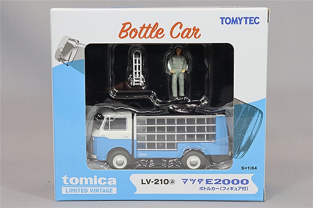 トミカリミテッドヴィンテージ 1/64 マツダ E2000 ボトルカー 白/水色