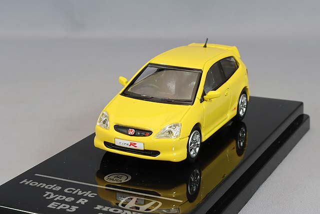 PARA64 1/64 ホンダ シビック タイプR EP3 2001 サンライトイエロー 右ハンドル