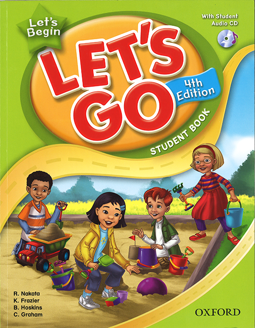 LET'S GO BEGIN (4/E): Student Book w/CD こども英語教材 Kids Mart