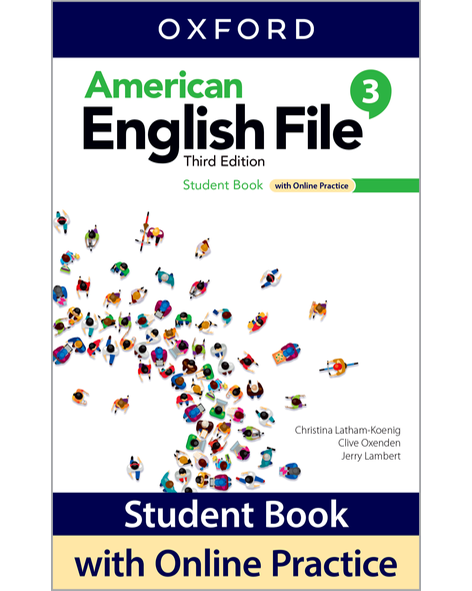 AMERICAN ENGLISH FILE (3/E) 3: Student Book w/Online Practice こども英語教材 ...