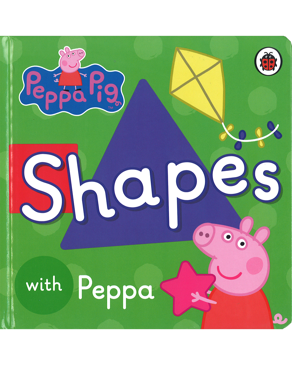 PEPPA PIG: SHAPES WITH PEPPA(BOARD BOOK) こども英語教材 Kids Mart