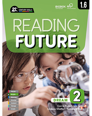 READING FUTURE DREAM 2: Student Book w/Workbook and Student Digital Materials こども英語教材 Kids Mart