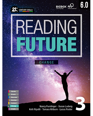 READING FUTURE CHANGE 3: Student Book w/Workbook and Student Digital Materials こども英語教材 Kids Mart
