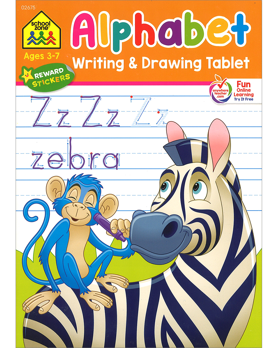 ALPHABET WRITING & DRAWING TABLET こども英語教材 Kids Mart