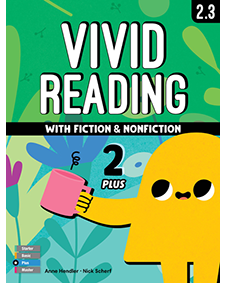 VIVID READING WITH FICTION & NONFICTION PLUS 2: Student Book w/Workbook こども英語教材 Kids Mart