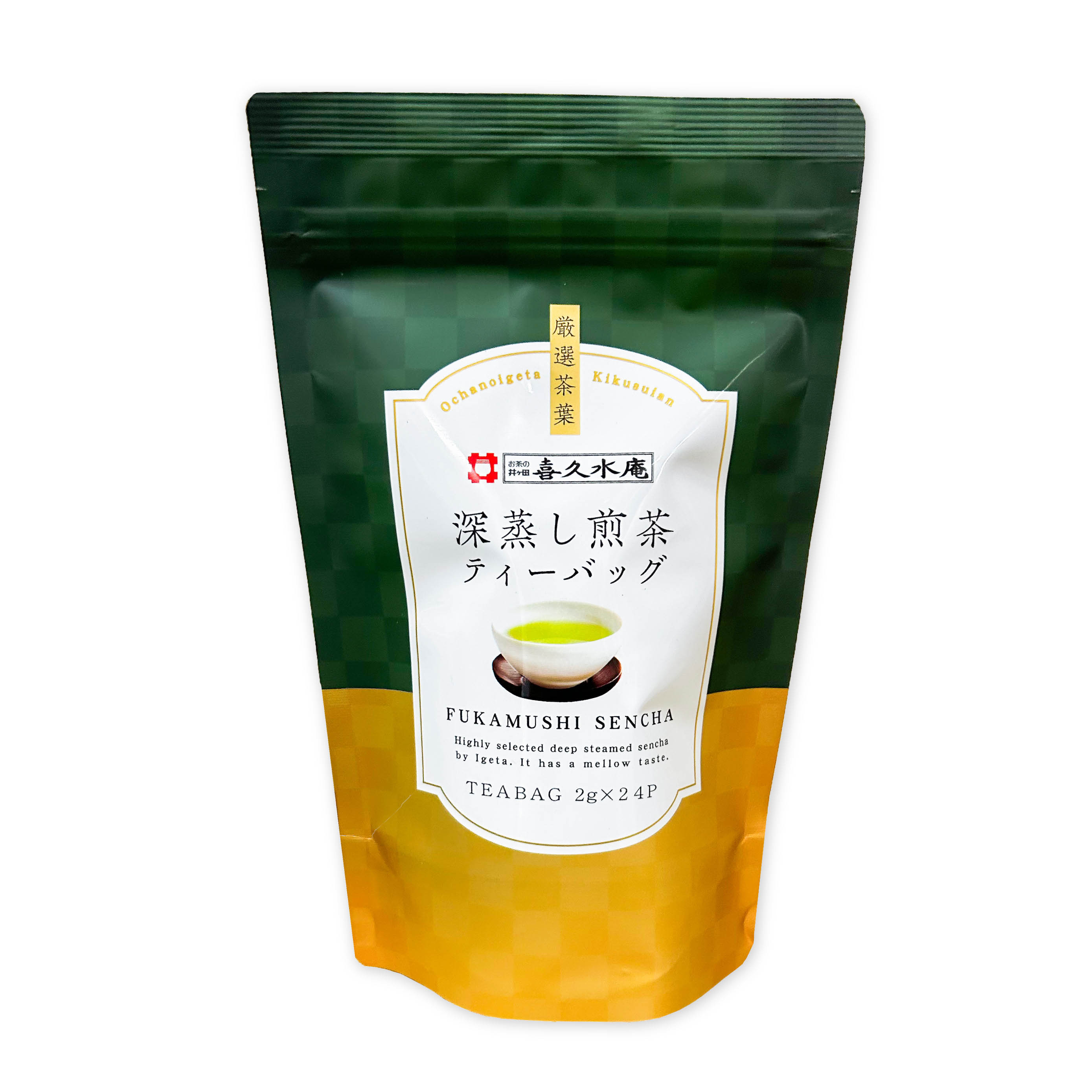 深蒸し煎茶ティーバッグ（2g×24p）