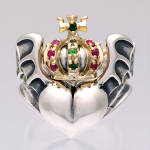 Barbara(バーバラ) リング Coroneted Barbara Ring Gold PB-R-109 KINGS ROAD(キングスロード)