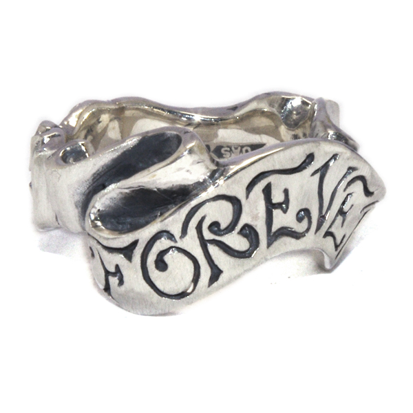 クレイジーピッグ CRAZY PIG DESIGNS FOREVER SCROLL RING #914 KINGS ROAD(キングスロード)