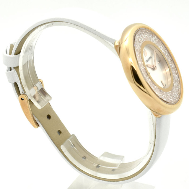 スワロフスキー SWAROVSKI クリスタルライン ピュア 5376083 クォーツ 34mm 未使用品 Zetton(ゼットン)
