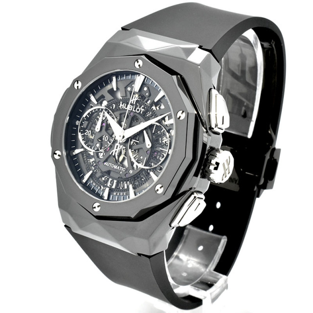 ウブロ HUBLOT アエロフュージョン クロノグラフ オーリンスキー ブラックマジック 525.CS.0170.RX.ORL19 世界200 ...