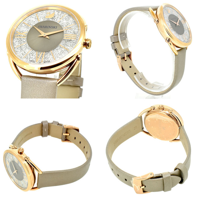 スワロフスキー SWAROVSKI クリスタルライン グラム 5452455 レディース SS クォーツ 35mm 未使用品 Zetton(ゼットン)