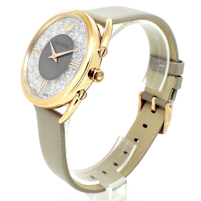 スワロフスキー SWAROVSKI クリスタルライン グラム 5452455 レディース SS クォーツ 35mm 未使用品 Zetton(ゼットン)